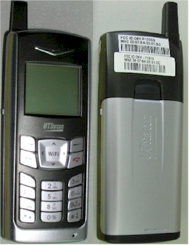 UTStarcom F1000G - The First 802.11g VoWLAN phone - SmallNetBuilder